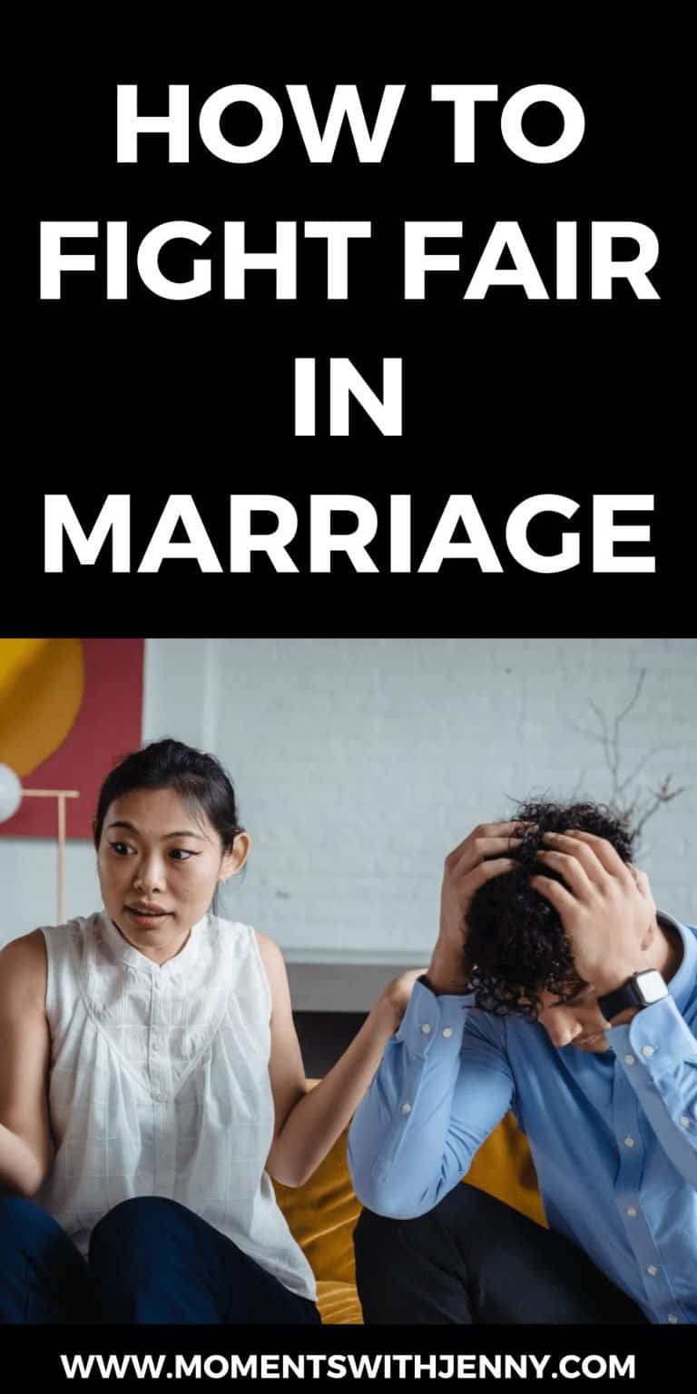 How To Fight Fair In Marriage | Moments With Jenny